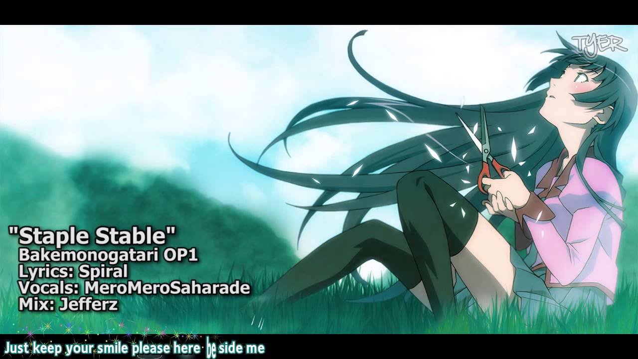 [TYER] English Bakemonogatari OP1 - "Staple Stable" [feat.Mero] - YouTube