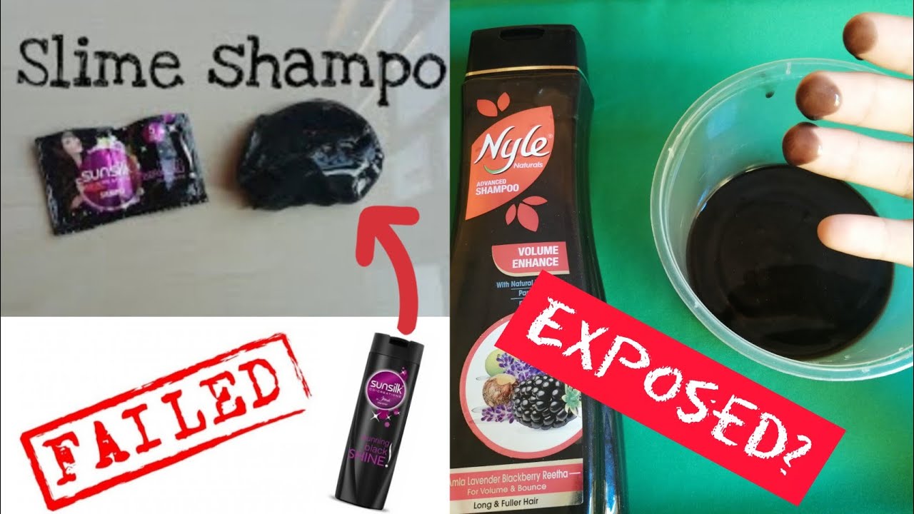 Testing Viral Shampoo Slime Without Glue!!! No Glue Slime With Homemade ...