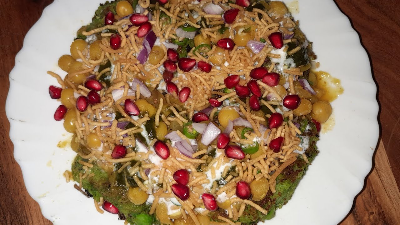 GREEN MATAR TIKKI CHAT #MATAR RECIPE #CHATPATA MATAR RECIPE #CHAT ...