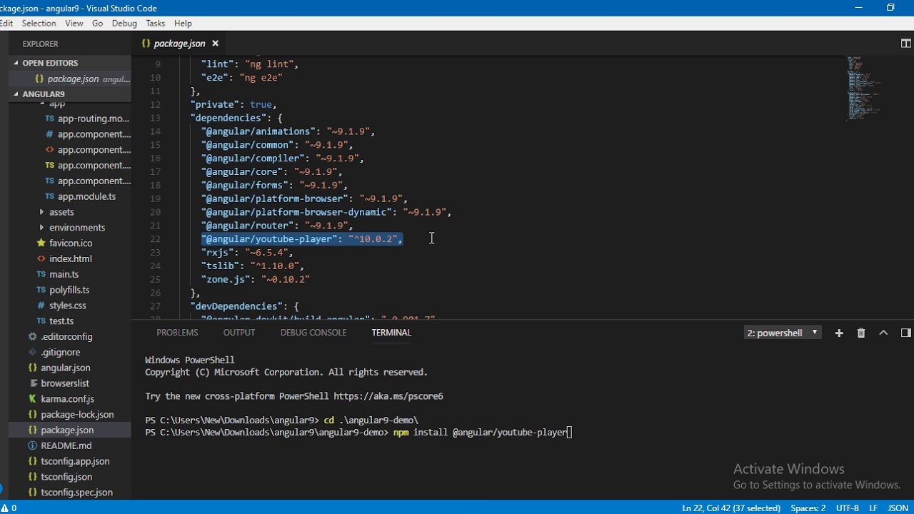 YouTube Player Component - YouTube