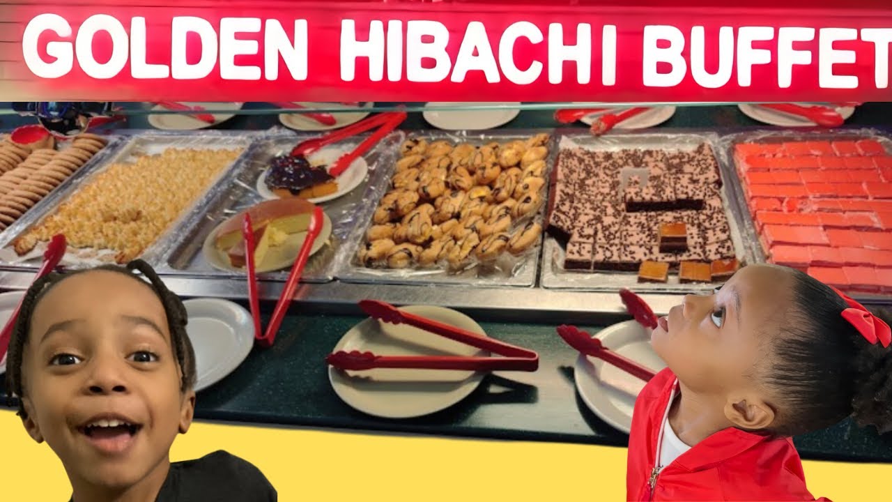 Twin Foodies: 4-year-olds discover Hibachi Buffet Fun| kids FOOD REVIEW ...