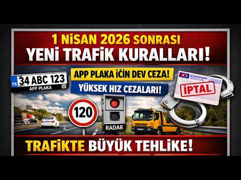 YENİ TRAFİK KURALLARI CAN YAKIYOR: BUNLARI BİLMEDEN YOLA ÇIKMAYIN!