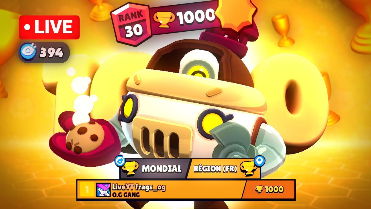 PEARL R30 + SKINS À GAGNER - Live Brawl Stars FR - YouTube