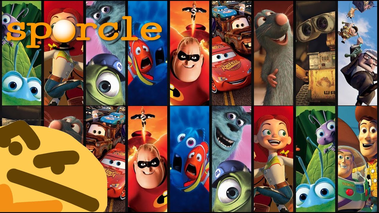 Can You Name Every Pixar Movie? | Trivia with Sporcle #5 - YouTube
