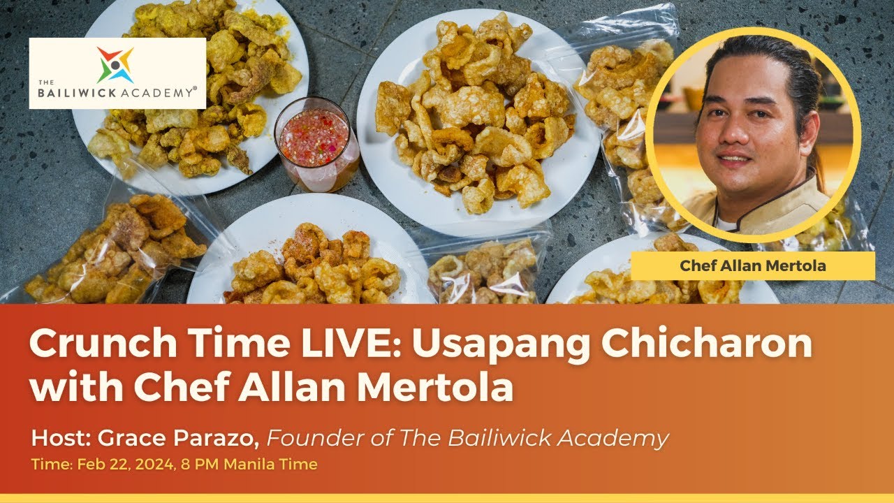 Crunch Time LIVE: Usapang Chicharon with Chef Allan Mertola - YouTube