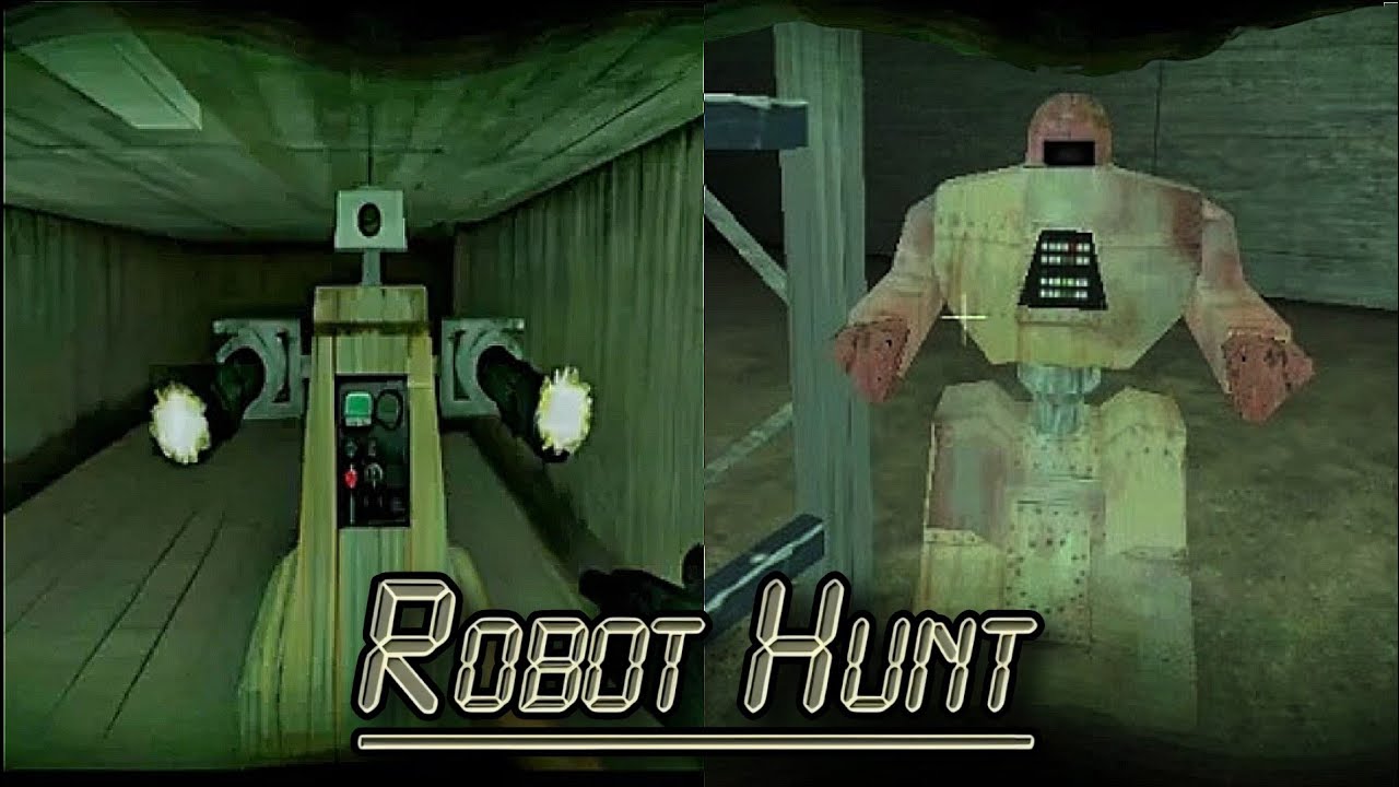 NESSE JOGO PRECISO DERROTAR OS ROBÔS DA GRANNY!! - Robot Hunt - YouTube