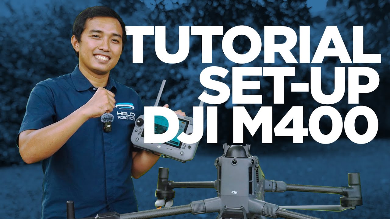 Tutorial Set Up Drone DJI Matrice 400 - YouTube