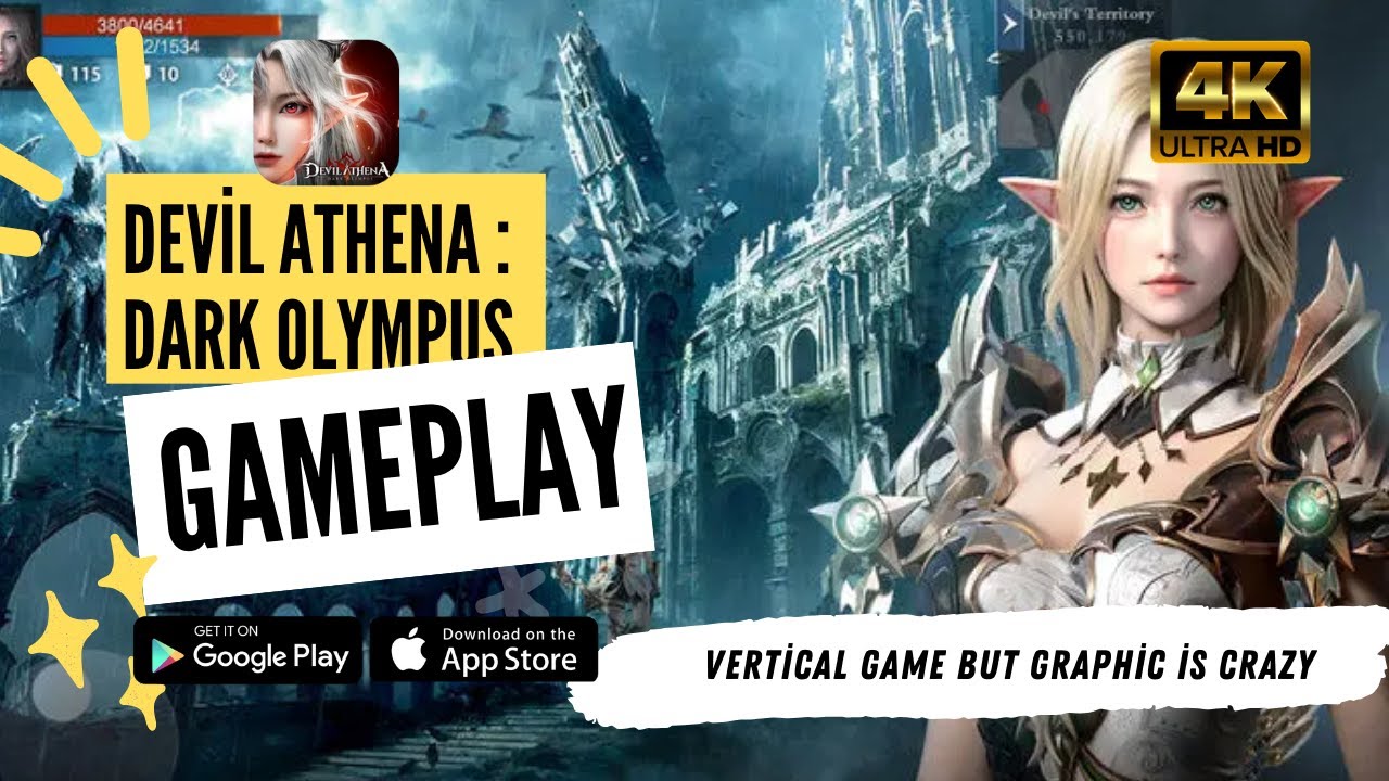 Devil Athena: Dark Olympus - Gameplay UltraGraphics 4K Android, IOS - YouTube
