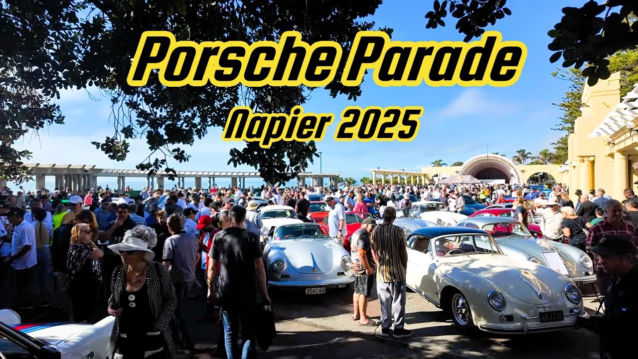 Napier's Epic 2025 Porsche Parade Celebration - YouTube