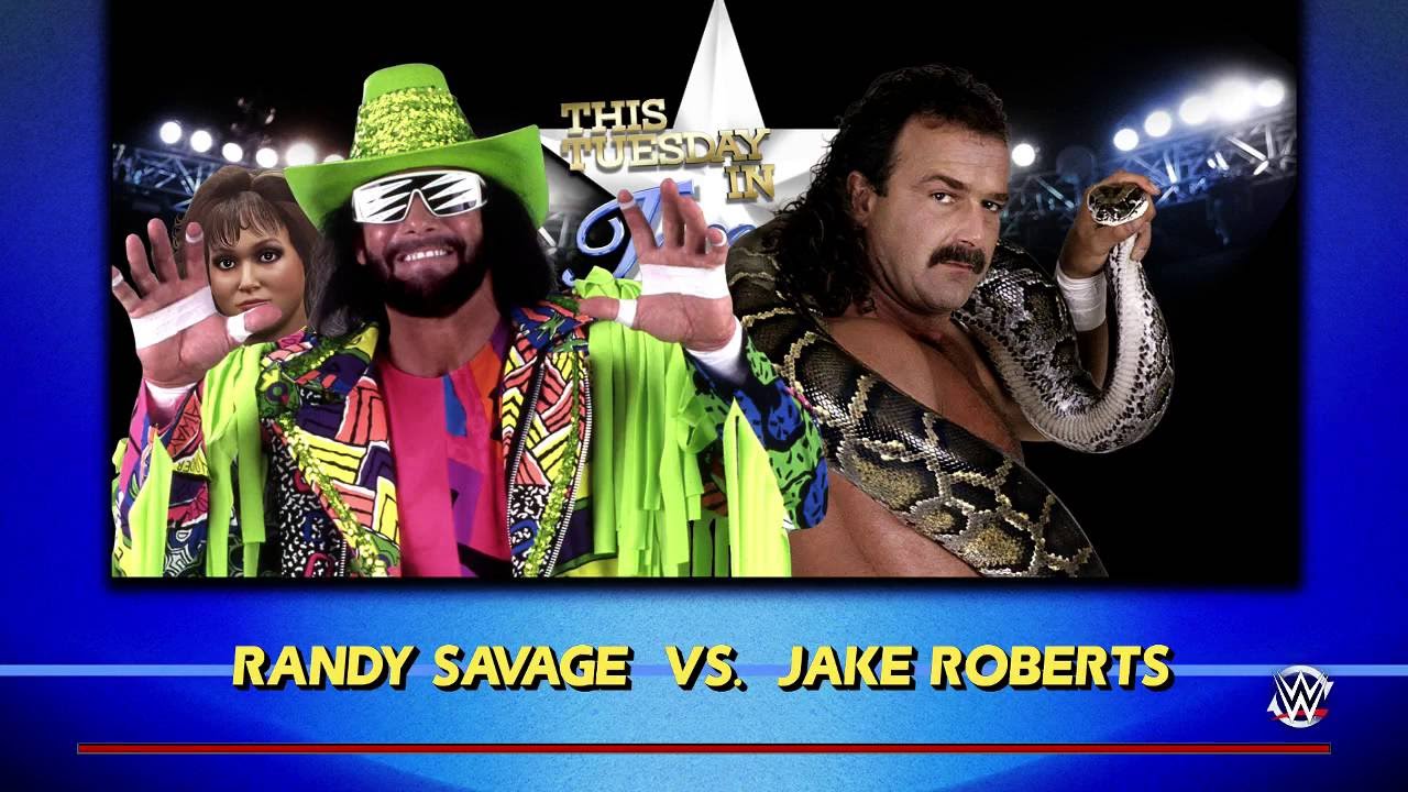 "Macho Man" Randy Savage '91 vs. Jake " The Snake" Roberts '91 WWE 2K16 ...