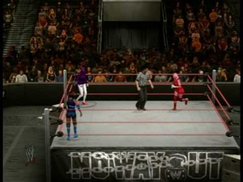 SVR 2010 CAW DIVA TRIPLE THREAT MATCH: Blaze Vs Amy Vs Sally - YouTube