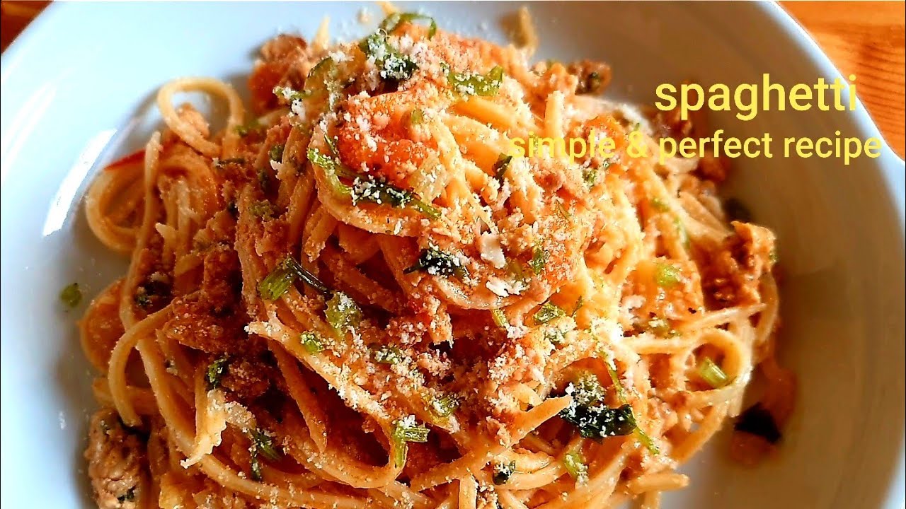 spaghetti saus tomat daging ayam | sapi | bahan simpel mudah didapat ...