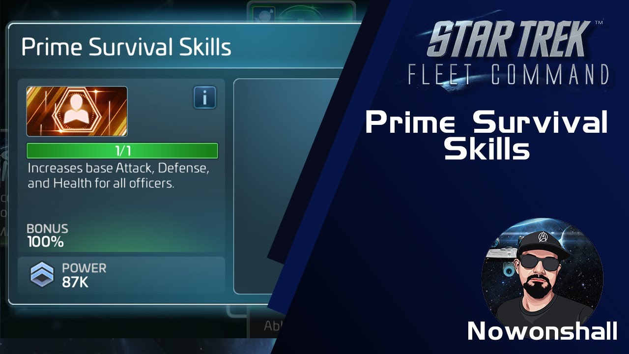 Star Trek Fleet Command Prime Survival Skills Youtube