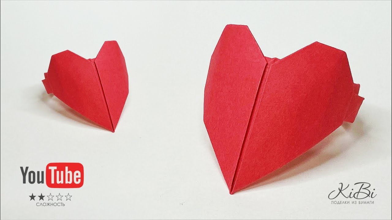 Origami Heart Rings | DIY Paper Crafts Ideas - YouTube