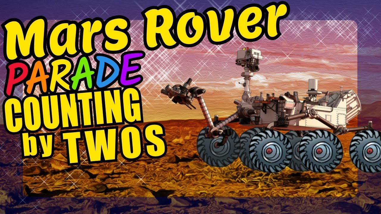 Mars Rover Teaching Counting by Twos Educational Math Video for Kids ...