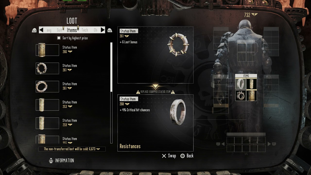 Necromunda Hired Gun - Chapter 2 Koloss 44: Post Mission Loot Choices ...