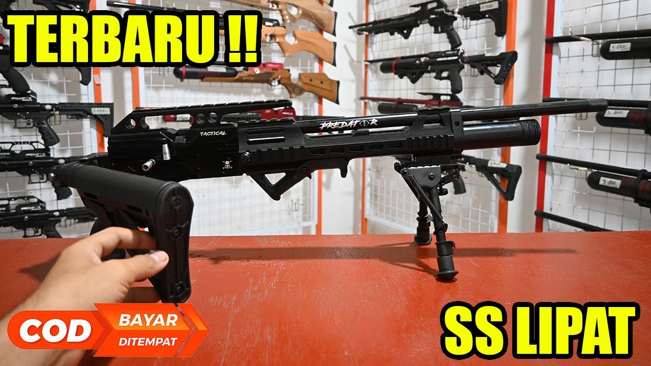 UPDATE HARGA BARU SENAPAN ANGIN PCP PREDATOR OD 38 MM SERI SS POPOR ...