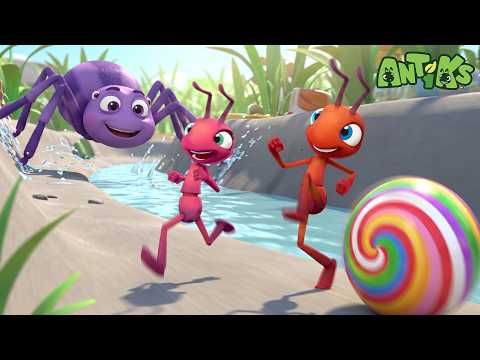 The Great Spider Escape! 🏃 | Funny Animal Adventures | Antiks Kids Cartoons