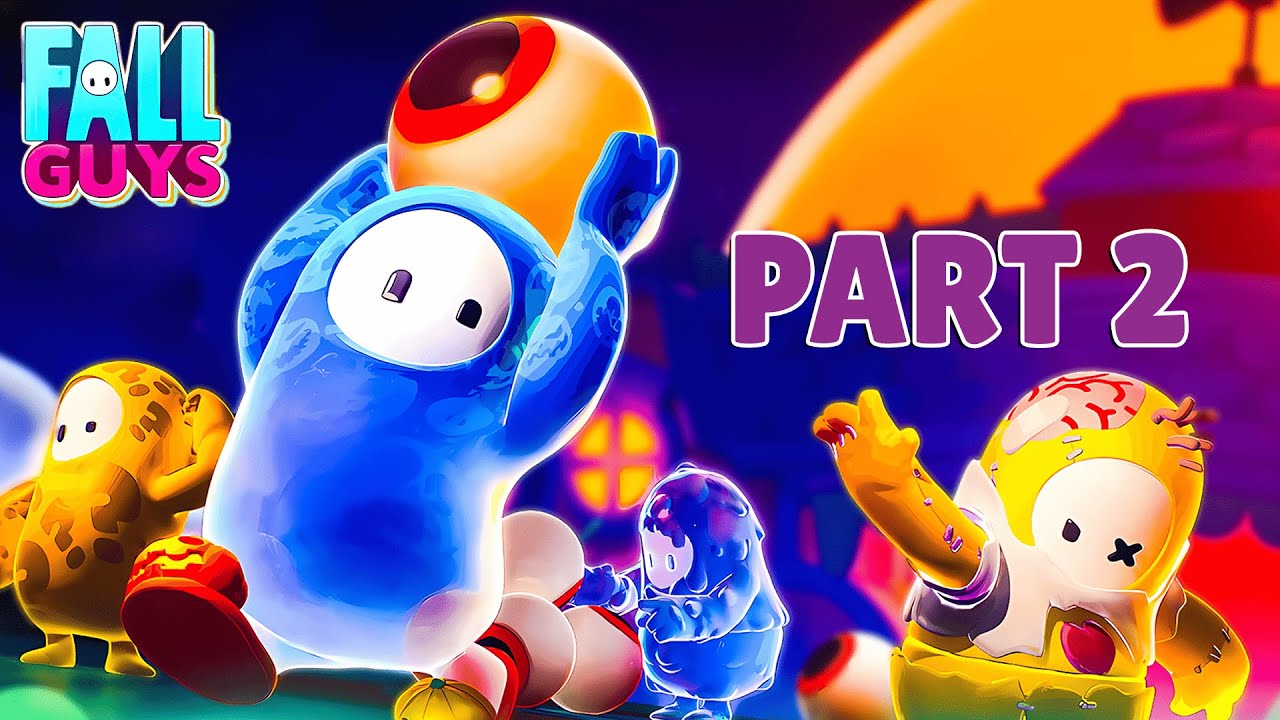 FALL GUYS Falloween Update & Fame Pass - Gameplay Walkthrough - PART 2 ...