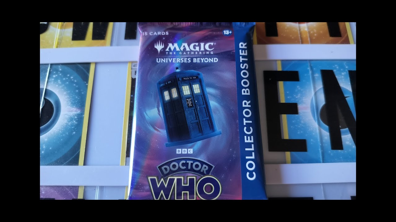 2023 BBC Doctor Who Collector Booster Magic The Gathering Universes ...