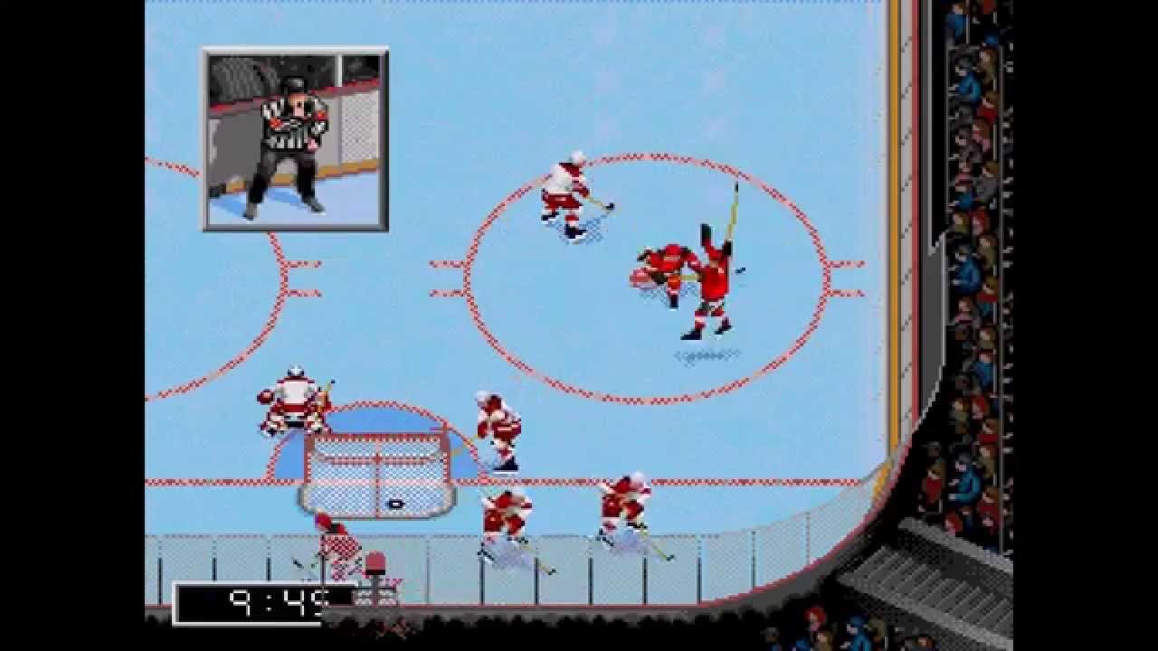 NHL 96 ... (Sega Genesis) Gameplay - YouTube