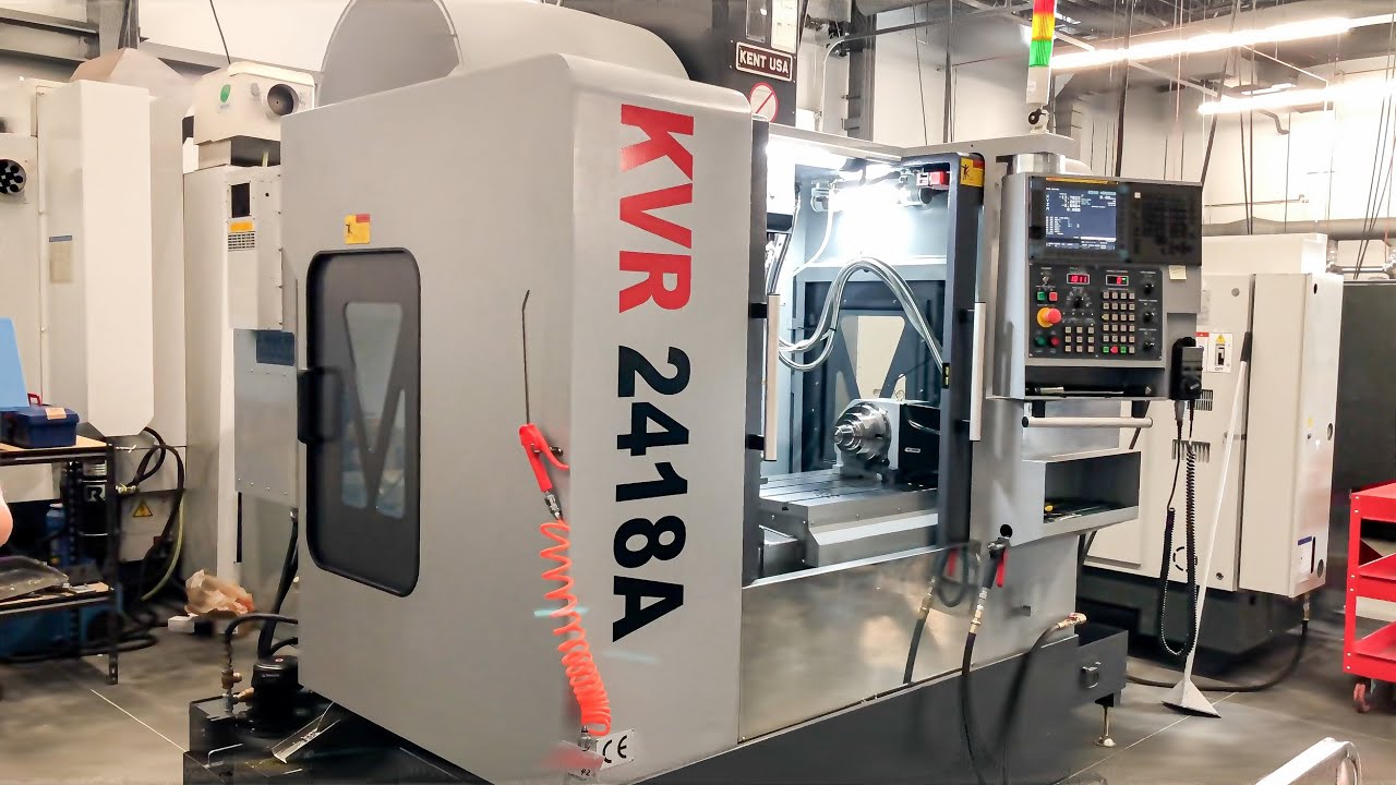 KENT USA's most compact Linear Guide Way Vertical Machining Center ...