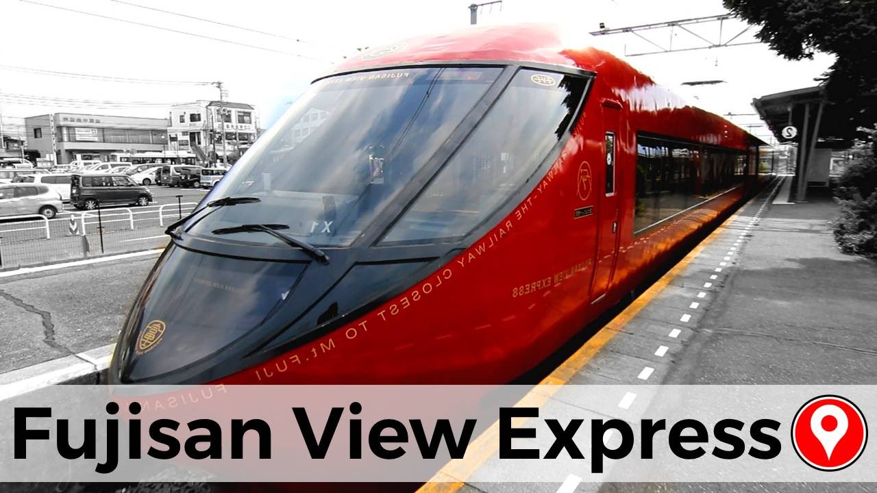 FUJISAN VIEW EXPRESS UN TRAIN HORS DU COMMUN - FAIT AU JAPON - YouTube