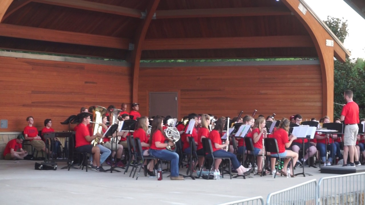 The Forney Community Band Provided a Patriotic Concert - YouTube