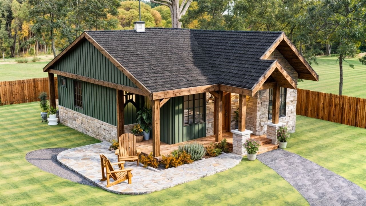 This 990sq ft Cottage Will Blow Your Mind: Small Space, Big Comfort ...