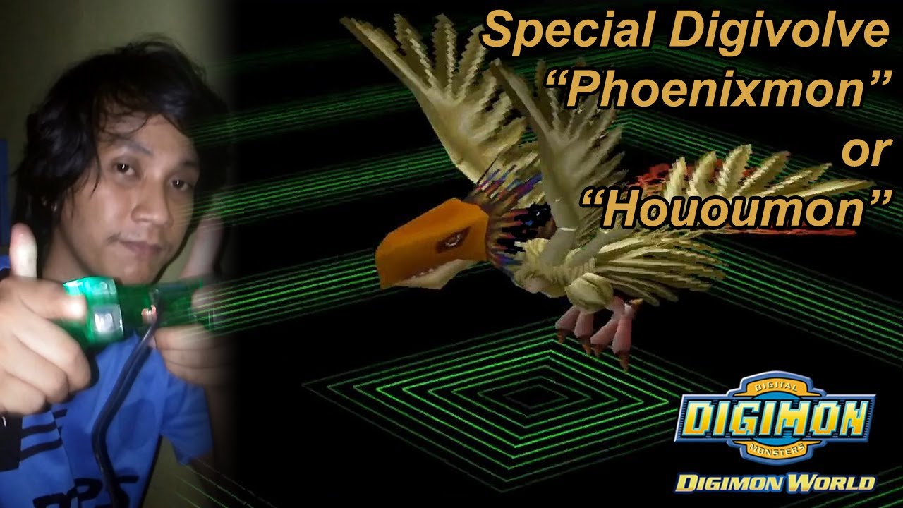 Digimon World - Special Digivolve - Phoenixmon or Hououmon - YouTube