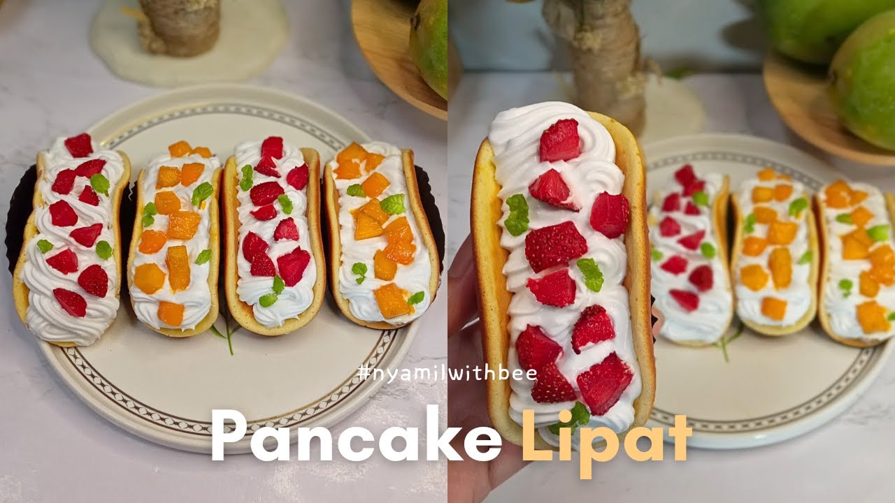 Pancake Lipat | Hug Roll Cake ~ Tanpa oven bikinnya mudah dan praktis # ...
