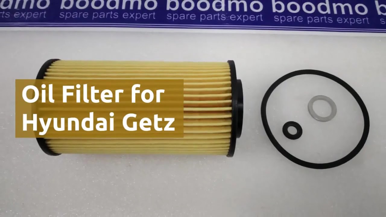 Oil Filter for Hyundai Getz - YouTube