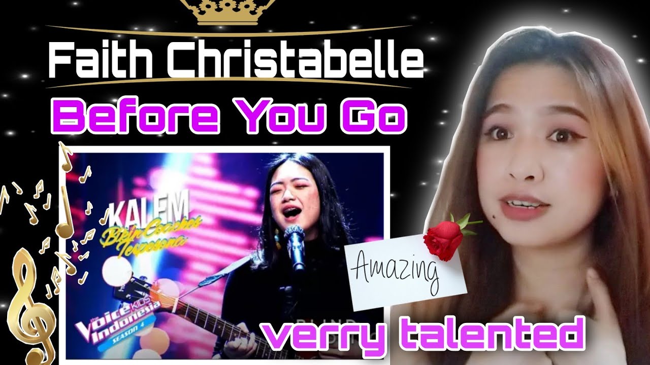 Faith Christabelle-Before you go blind Auditions | the voice kids ...
