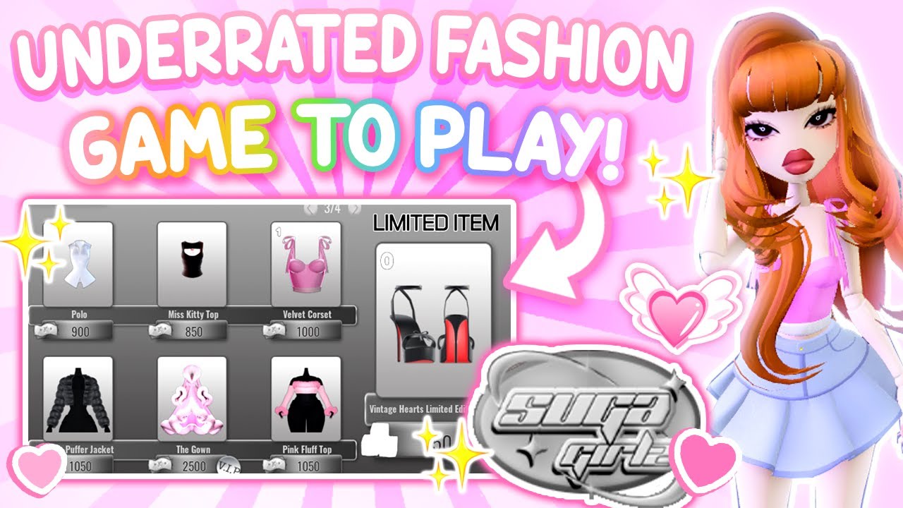 🎀CUTE FASHION GAME YOU MUST TRY! SUGA GIRLZ Roblox - YouTube