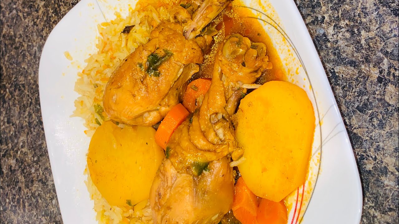 Pollo guisado... - YouTube