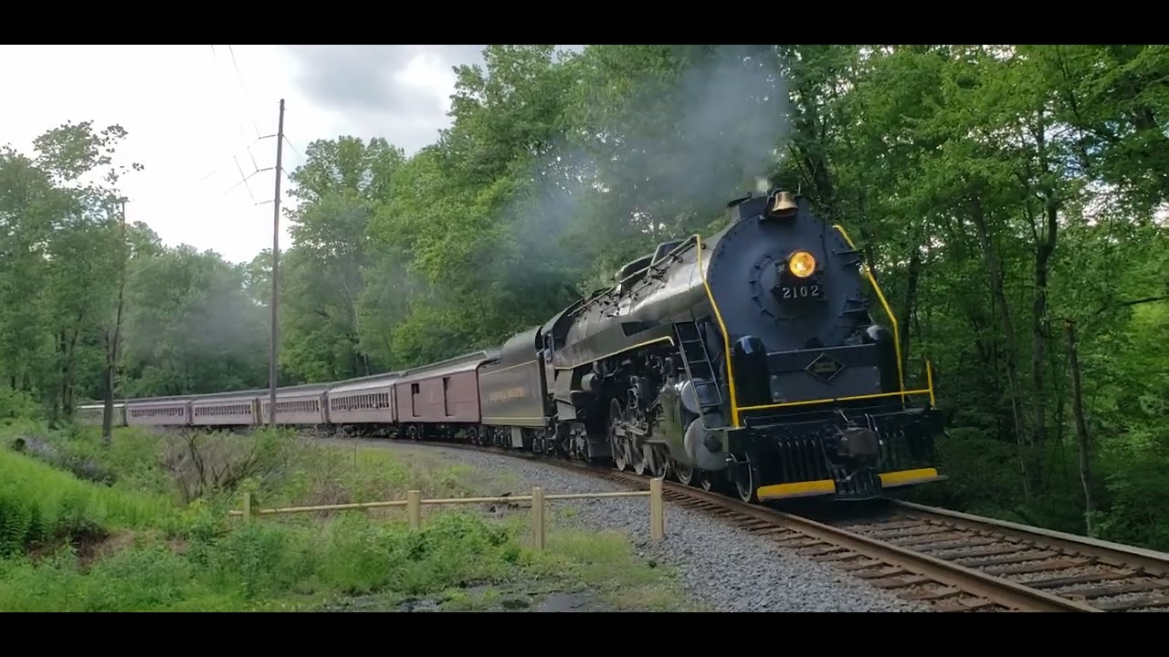 Reading and Northern Railroad 2102 Fork Mountain - YouTube