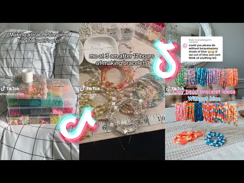 Bracelet Making 💰 Small Business TikTok Compilation #266