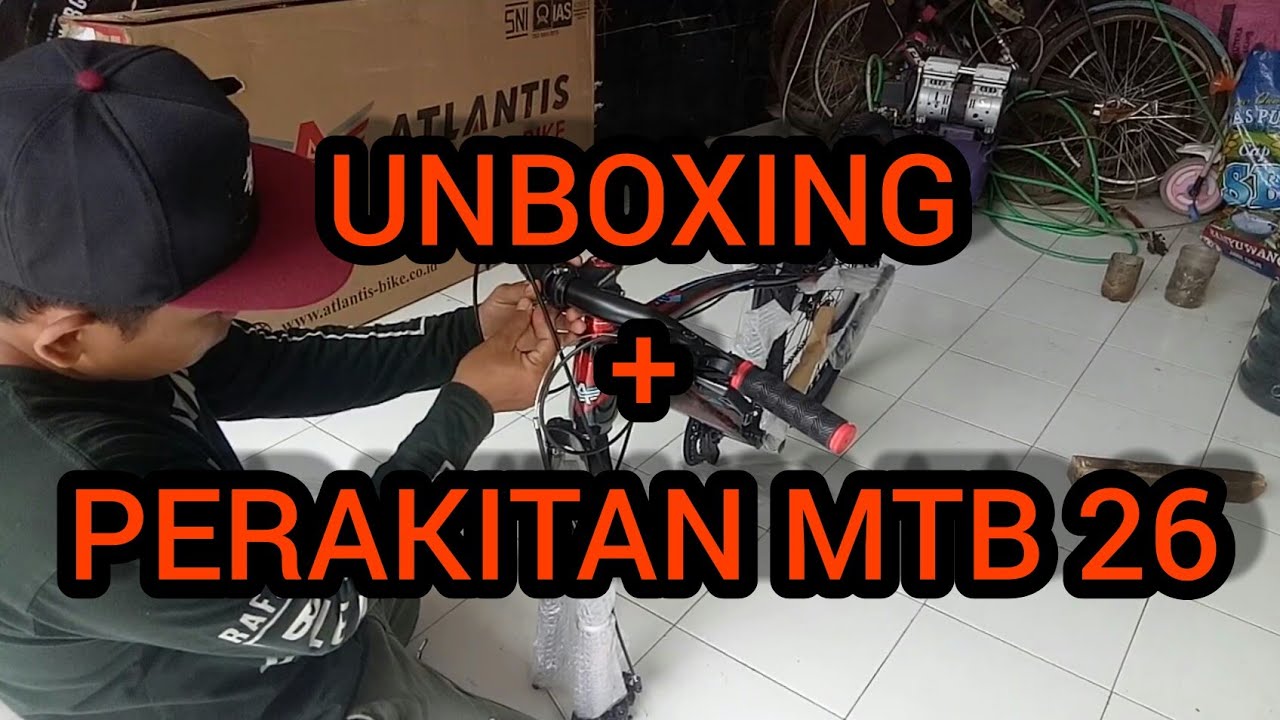 TUTORIAL MERAKIT SEPEDA MTB 26 - YouTube