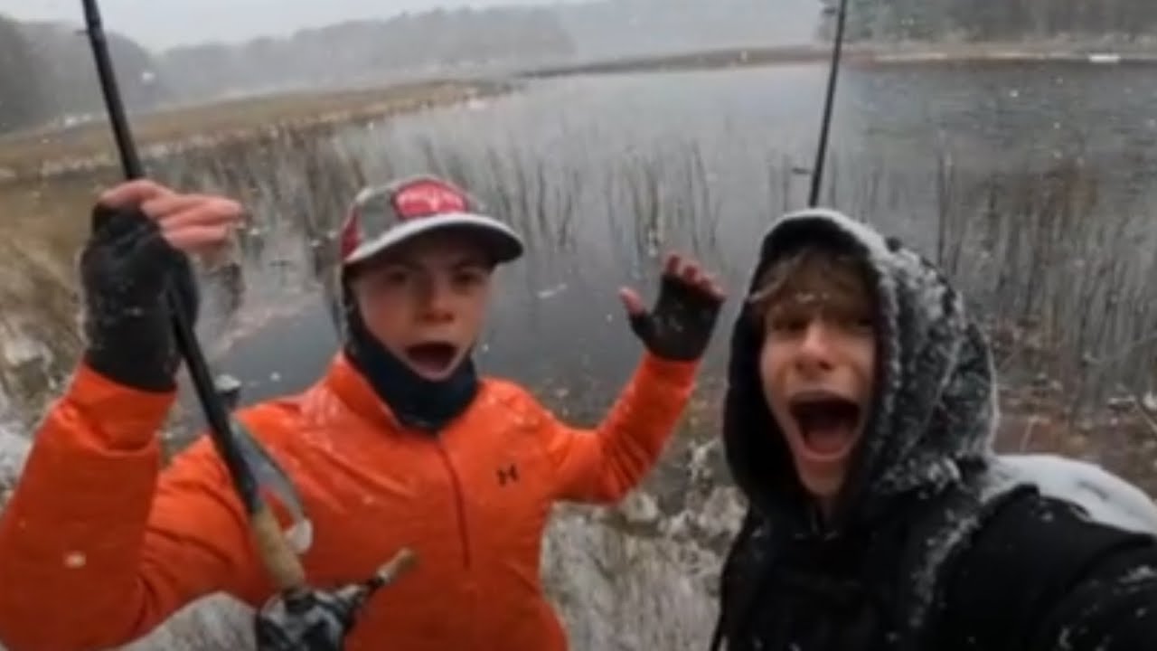 Fishing in a Snow Storm ... What *Legal* Activities Will We Get Up To ...
