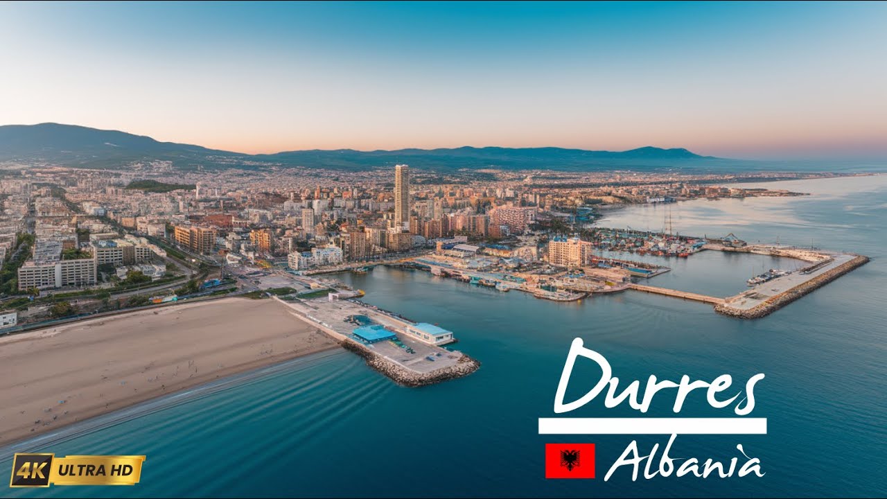 Discover the Charm of Durrës, Albania | 4K Walking Tour of Ancient ...