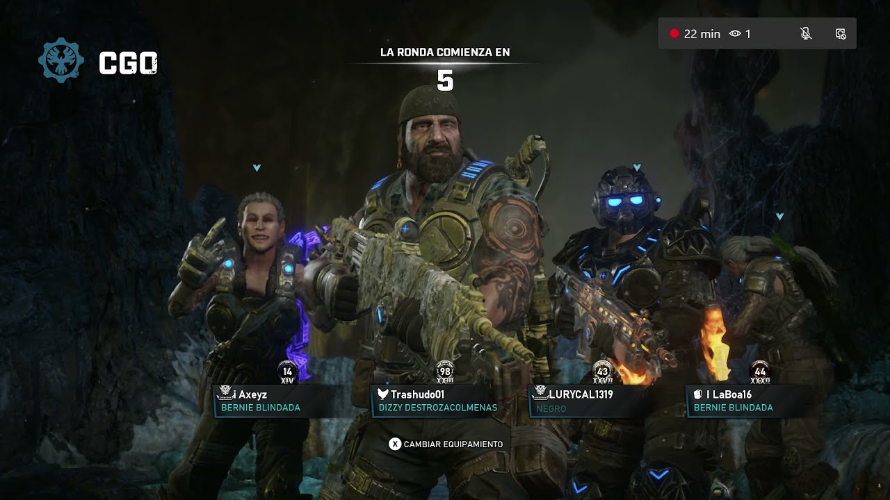 DIZZY DESTROZACOLMENAS DEL TOUR OF DUTY RANKED MODO CONTROL GEARS 5 ...