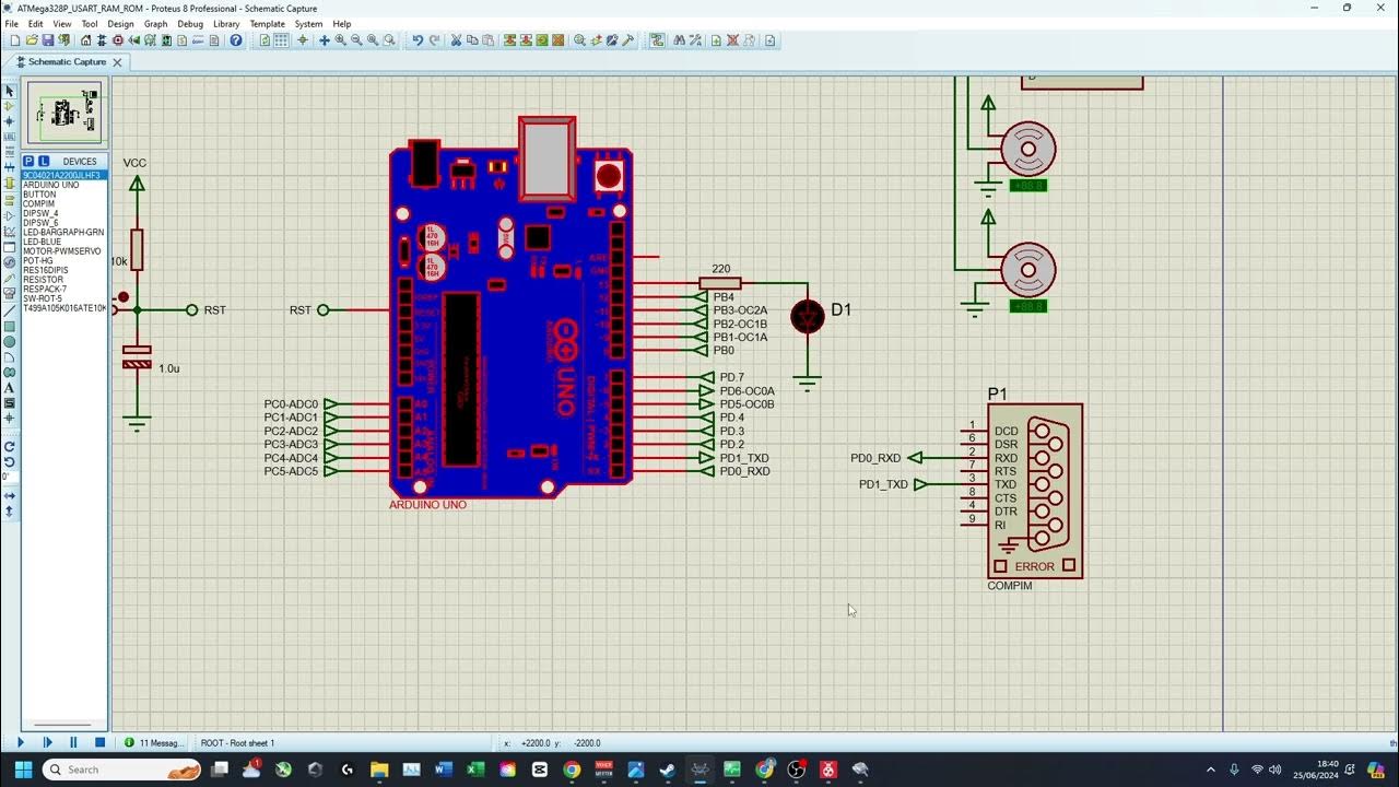 Revisi Pertemuan 12 ATMega328p-USART-RAM-EPROM - YouTube