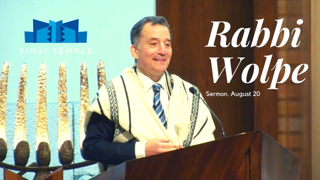"God, Pandemic, and Community" | Sermon by Rabbi David Wolpe - YouTube