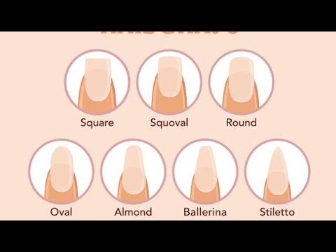 NAIL SHAPE - BENTUK BENTUK KUKU - OVAL - SQUARE - BALLERINA - STILETTO ...