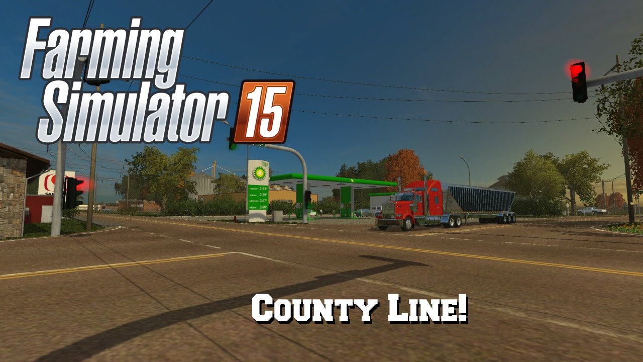 FS15: S2 Mod Spotlight #54- County Line! - YouTube