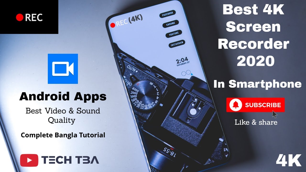 Best Screen Recorder in 2020 | Android Mobile Apps | Play Store | Tech ...