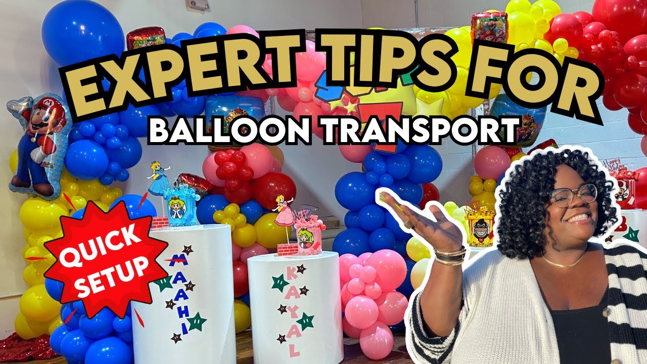 Balloon Decorating: Expert Tips for Transporting Balloons to Your Next ...