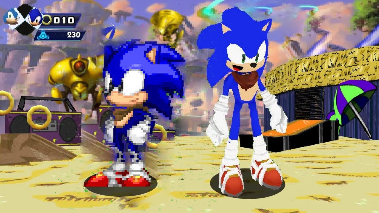 The Sonic Boom Experience in Sonic Robo Blast 2 - YouTube