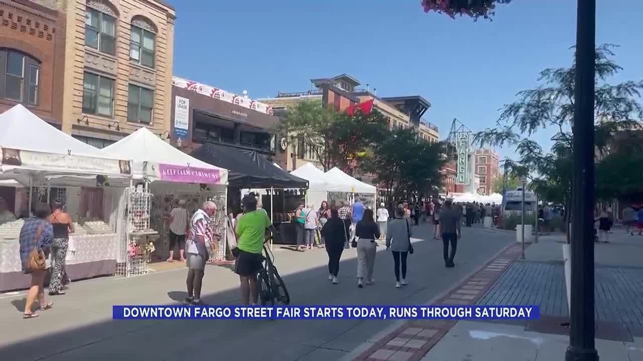 Downtown Fargo street fair this weekend - YouTube