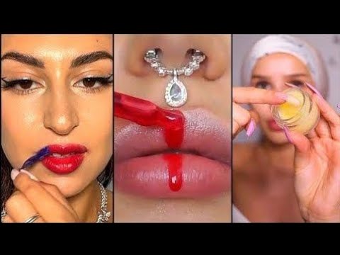Asmr lip care / Asmr lip treatment/ Asmr makeup - YouTube